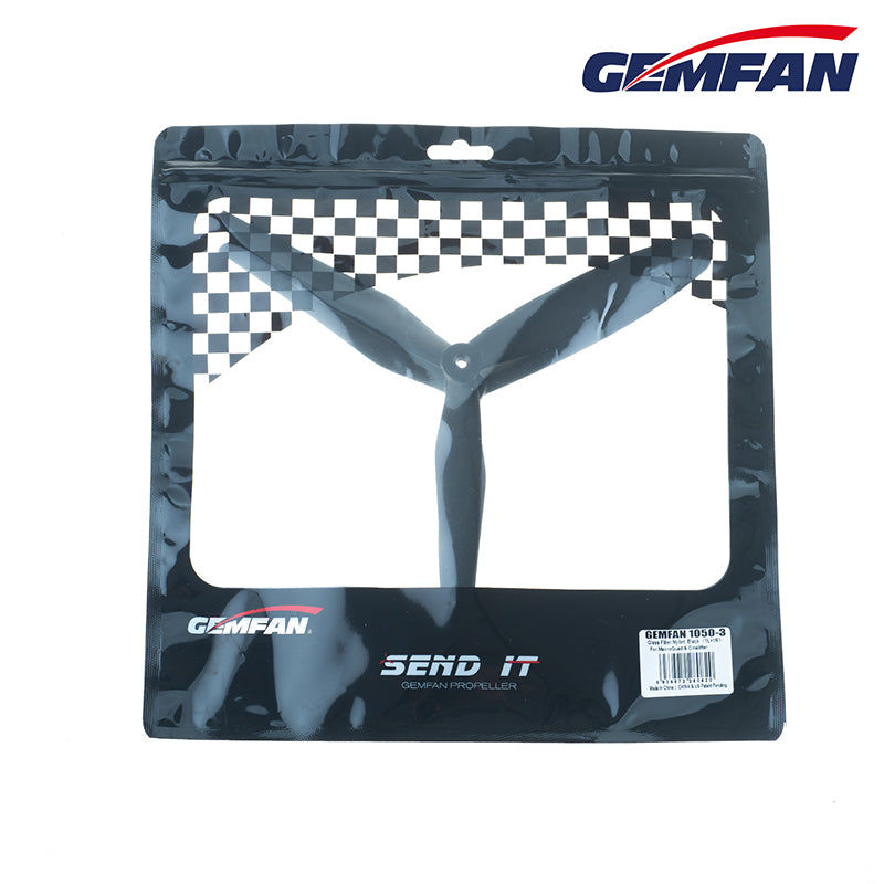 GEMFAN 1050 Racing Freestyle 3-Blade Propeller 10 inch Propeller FPV ...