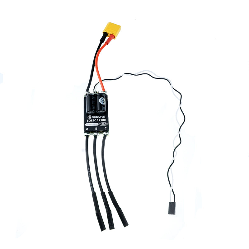 SEQURE 12100 Brushless Electric Speed Controller 5-12S Power Supply 10