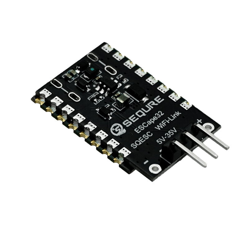 SEQURE WiFi-Link is suitable for SQESC ESCape32 ESC parameter configur