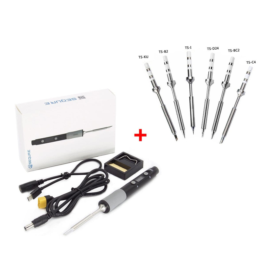 Mini electric soldering iron kit & set for diy beginners - Sequre – SEQURE