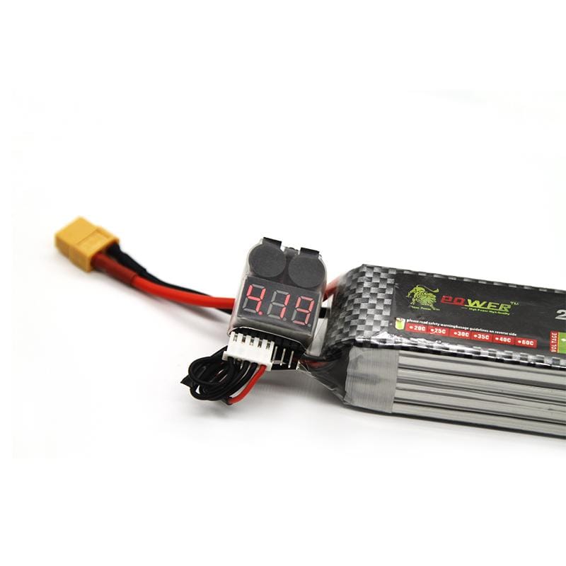1-8S LiPo Battery Checker Voltage Monitor - Sequre – SEQURE
